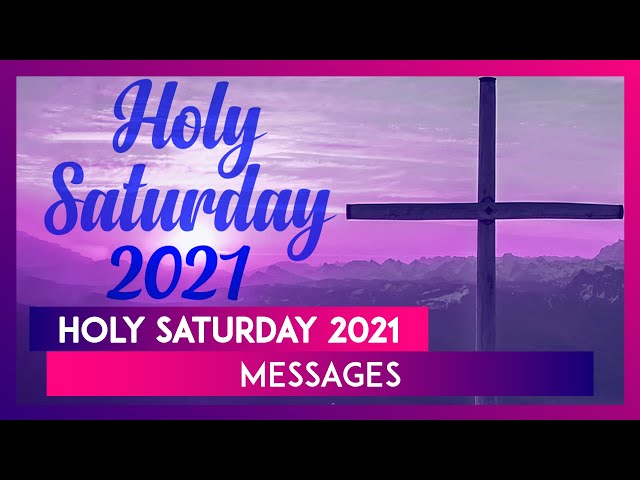 Easter Saturday Spiritual Quotes