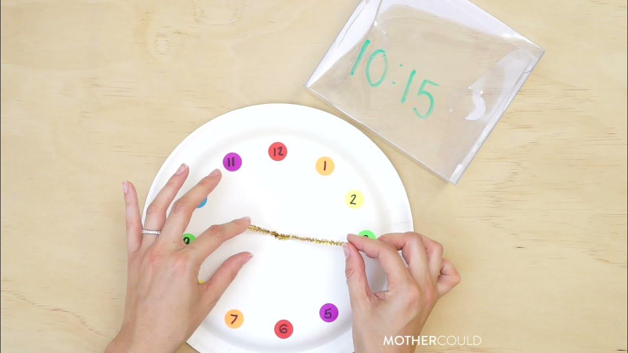 ANALOG CLOCK DIY - YouTube