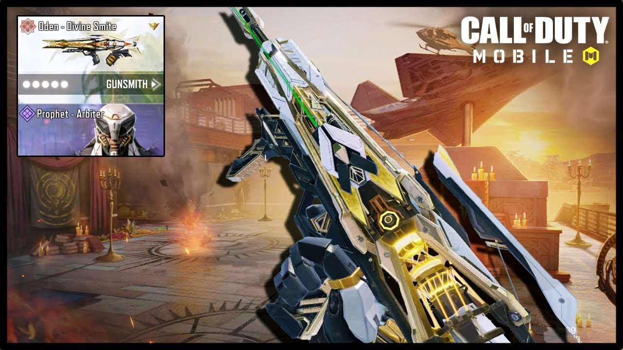 Mythic Oden Divine Smite Gameplay Call of Duty Mobile - YouTube