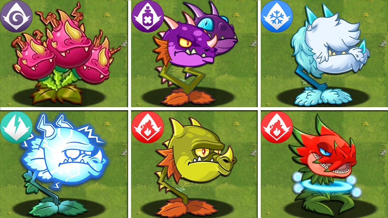 Plants vs Zombies 2 Final Boss - All DARGON & PREMIUM Plants Max Level ...