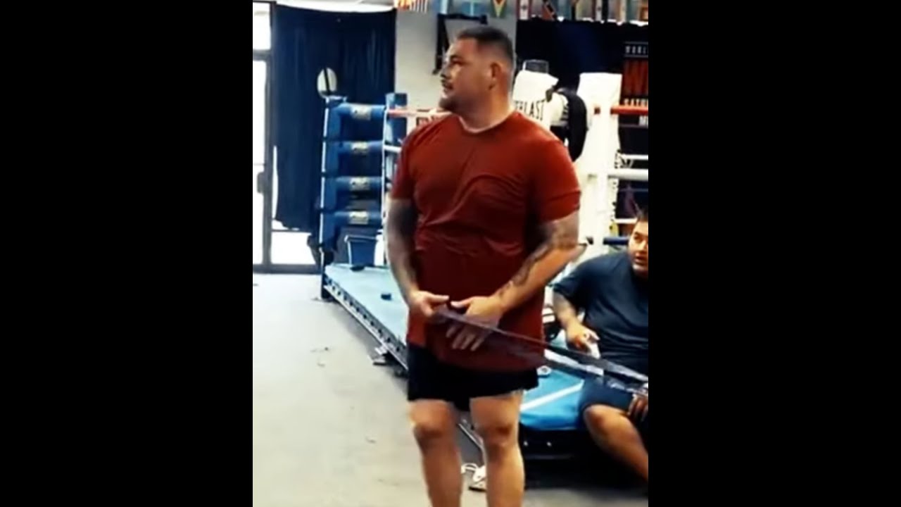 WOW!!! ANDY RUIZ SHOWING OFF HIS (NEW) PHYSIQUE #43 - YouTube