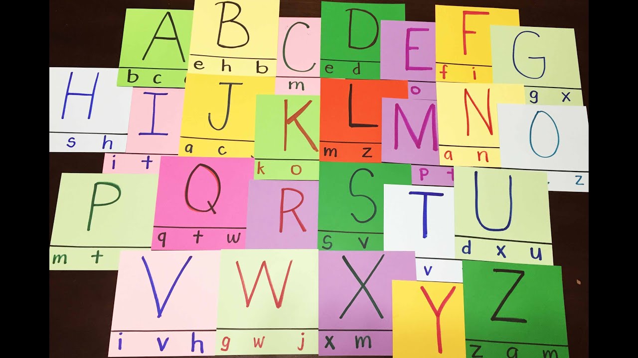 ABC Matching Game Upper Case Letter To Lowercase Letter With A abc-matching-game-upper-case-letter-to-lowercase-letter-with-a