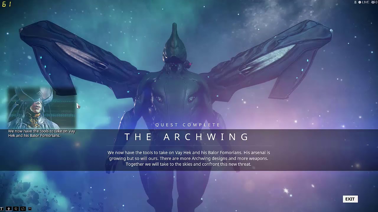 Warframe ทำภารกิจ Archwing - YouTube