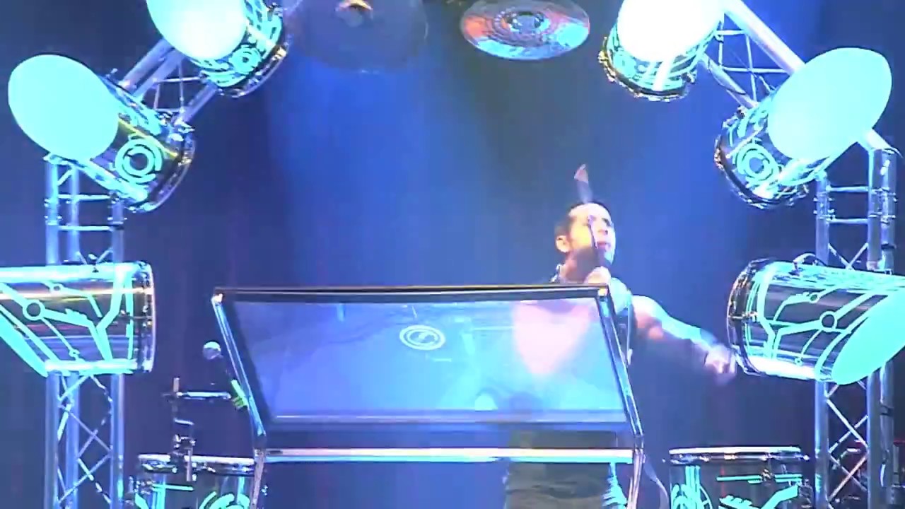 LED Drummer DJ - YouTube