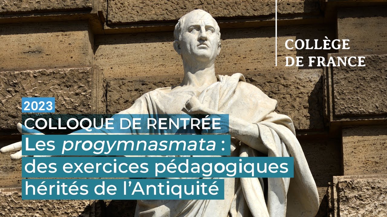 Les progymnasmata : des exercices pédagogiques hérités de l’Antiquité ...