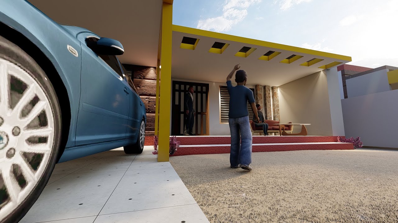 PROJET VILLA TYPE F4 OUAGADOUGOU BURKINA Faso - YouTube