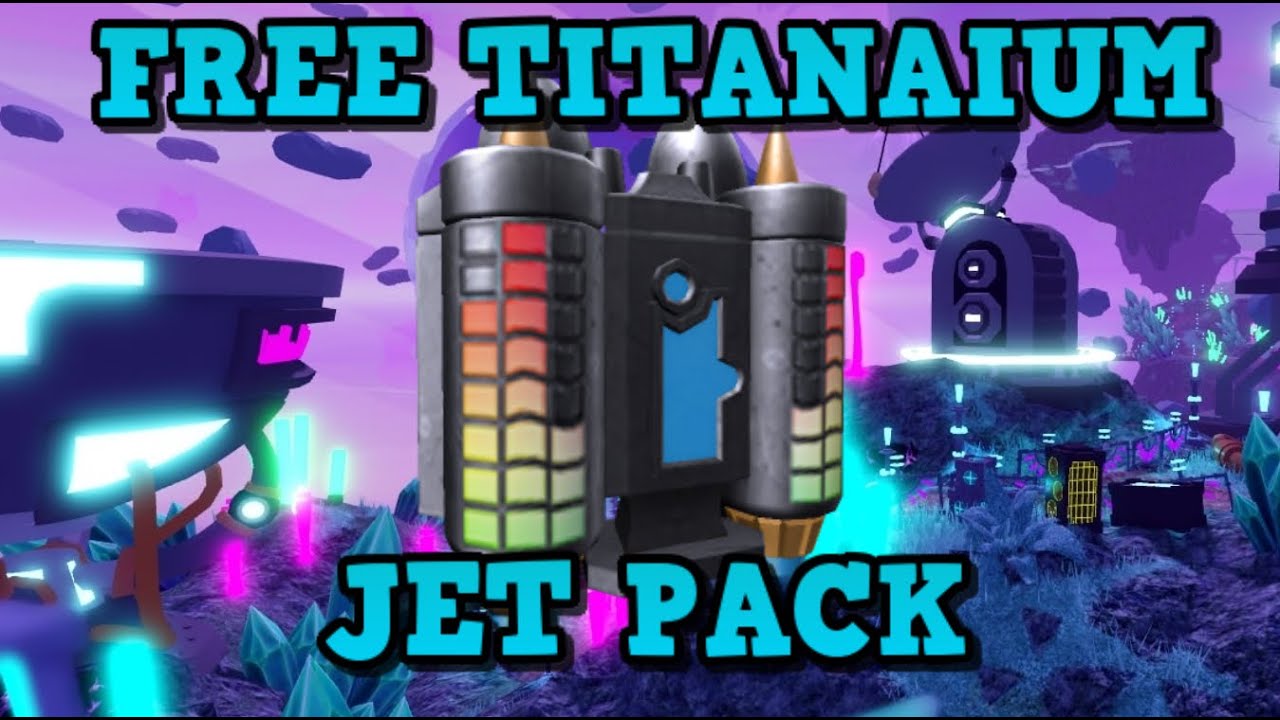 Roblox - FREE TITINAIUM JETPACK - How to get - YouTube