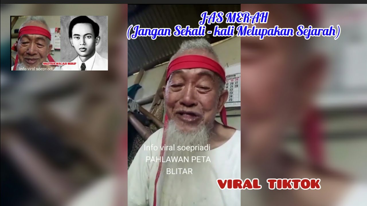 Mengejutkan ll Shodanco Supriyadi Masih Hidup ll Pemberontakan Peta ...