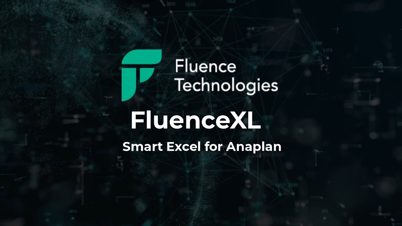 FluenceXL for Anaplan - YouTube