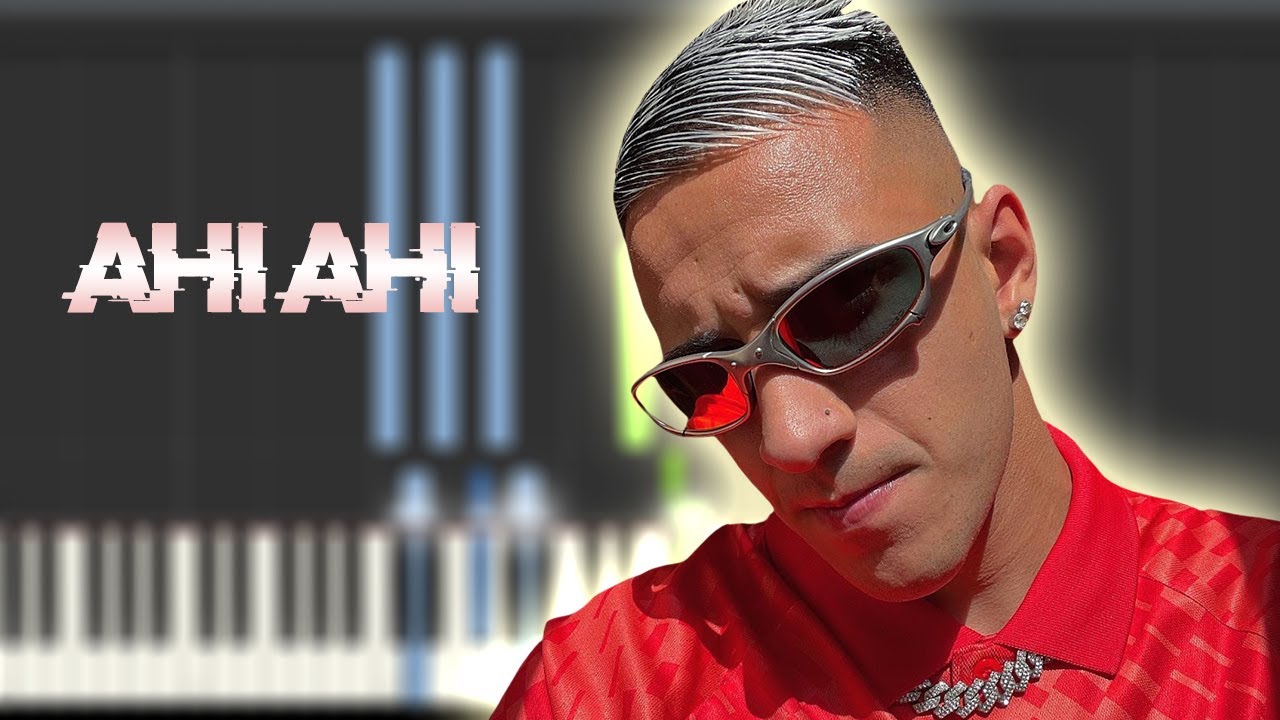 El Negro Tecla - Ahi ahi | Instrumental Piano Tutorial / Partitura ...