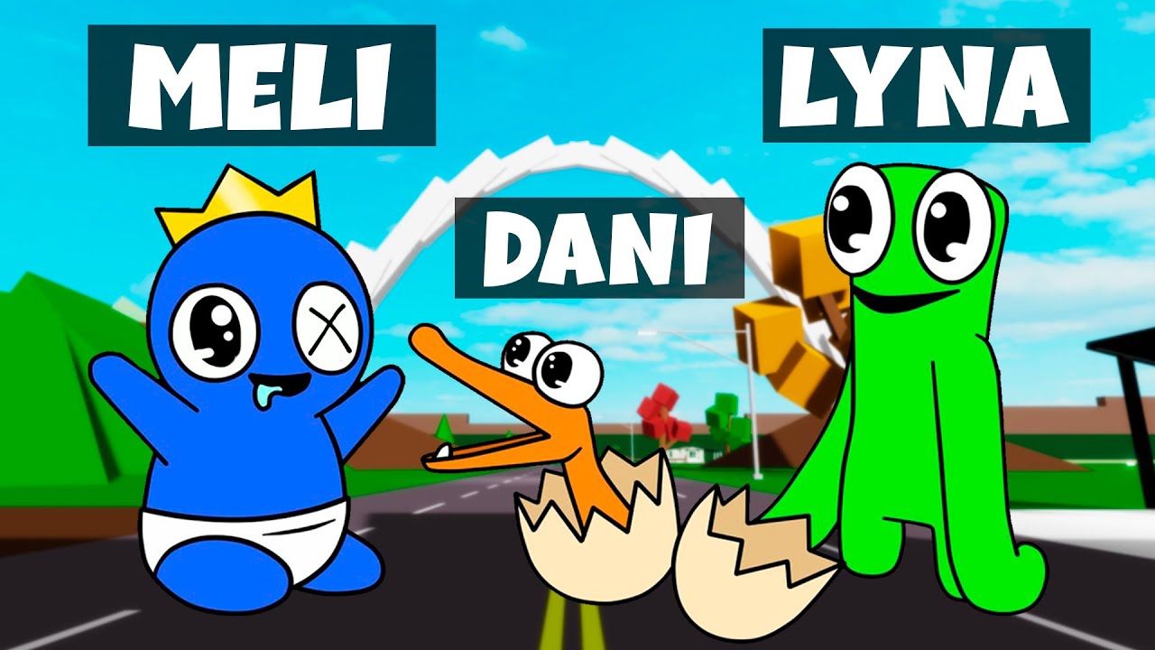 NOS CONVERTIMOS EN LOS RAINBOW FRIENDS BEBES CON EL TEAM ANORMAL EN ...