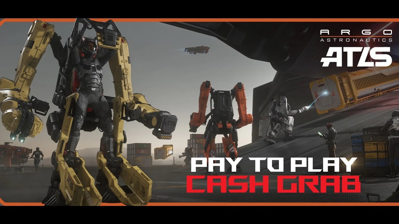 Star Citizen Developers Release OUTRAGEOUS CASH GRAB ARGO ATLS - YouTube
