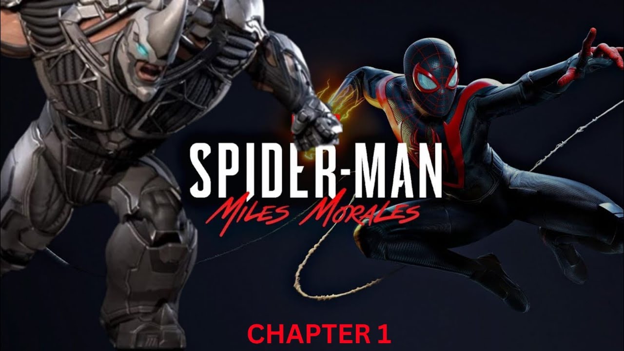 spider man miles morales chapter 1 - YouTube