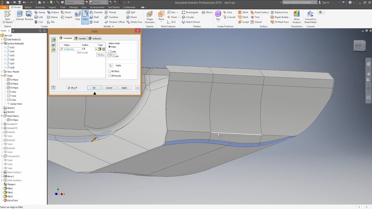 3D modeling a 23' wake boat from scratch | Part1 - YouTube