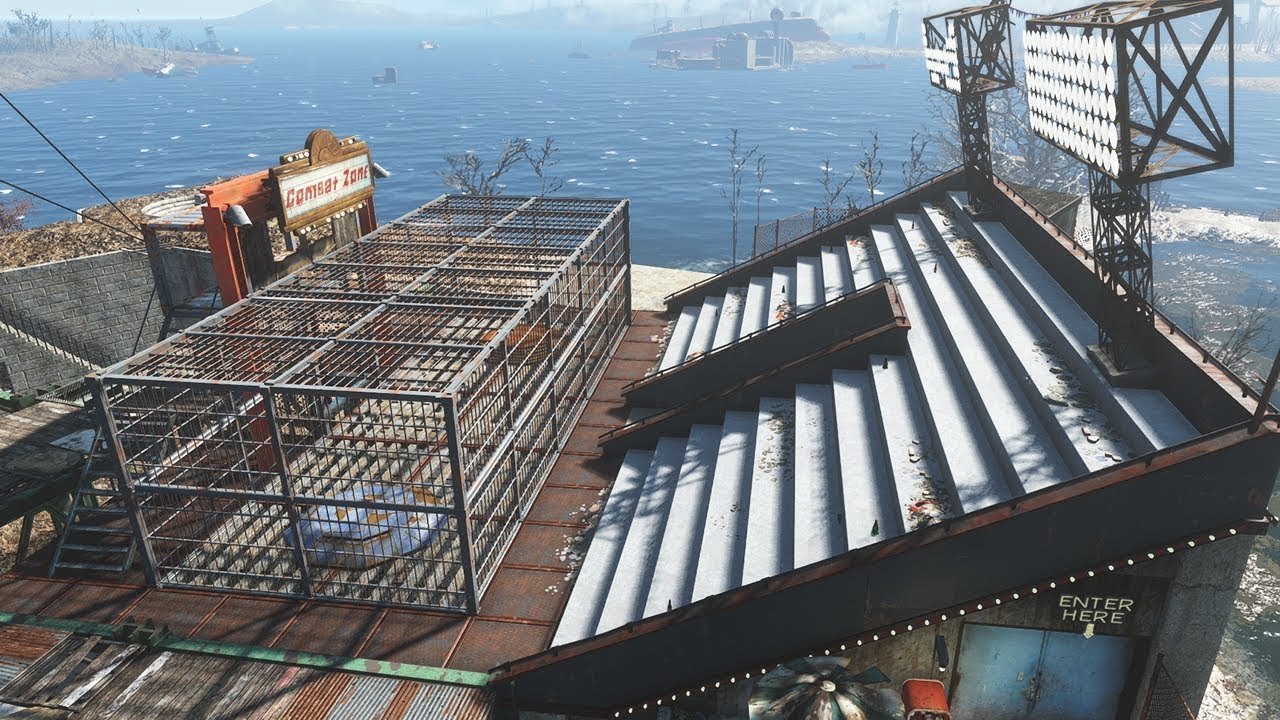 Fallout 4 | The Castle - Raider Arena - YouTube