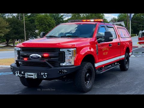 Fountain Inn (SC) Fire Department 2019 Ford F-250 QRV29 - YouTube