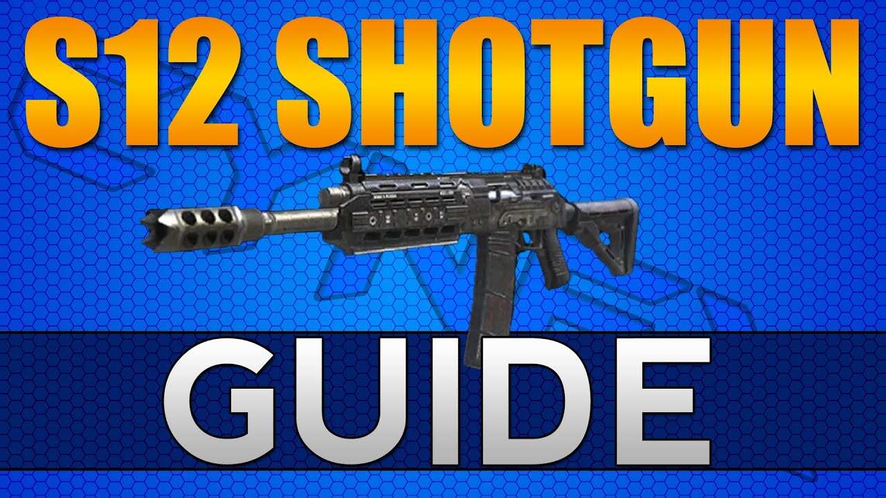 Black Ops 2: S12 Shotgun Guide (Tipps & Tricks) | Diamant Tarnung - YouTube