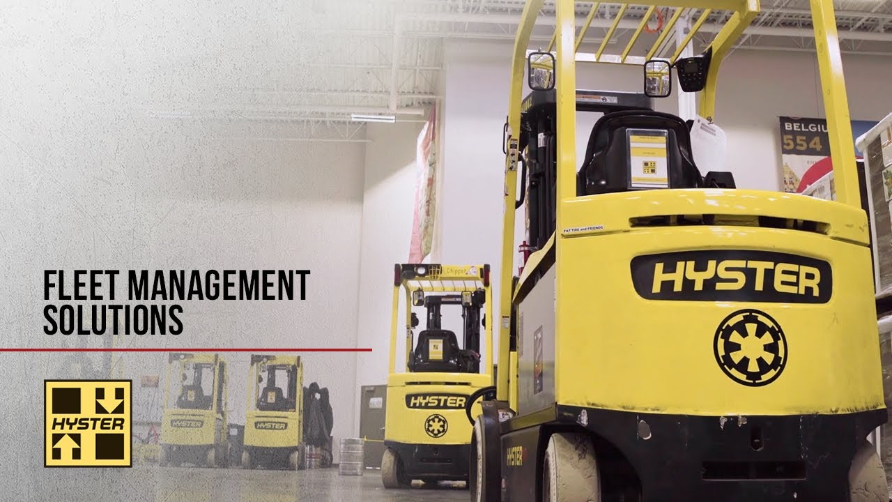 Hyster Fleet Management Video - YouTube