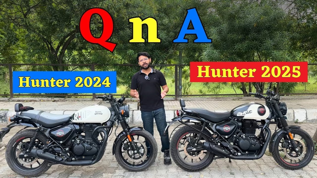 Hunter 350 2025 Q&A #2 🔥 | Everything You Wanted to Know! #royalenfield ...