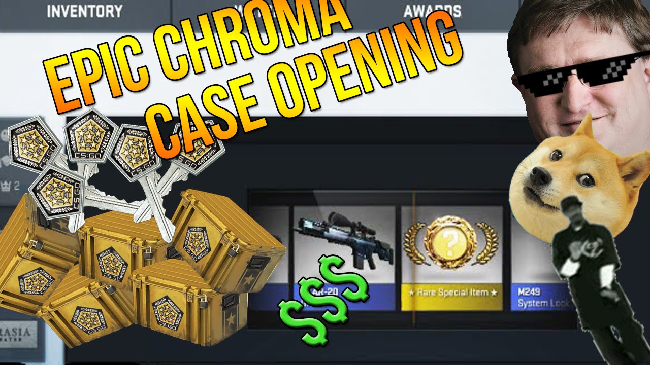 CS GO CHROMA CASE OPENING 100000 BILLION CASES - YouTube