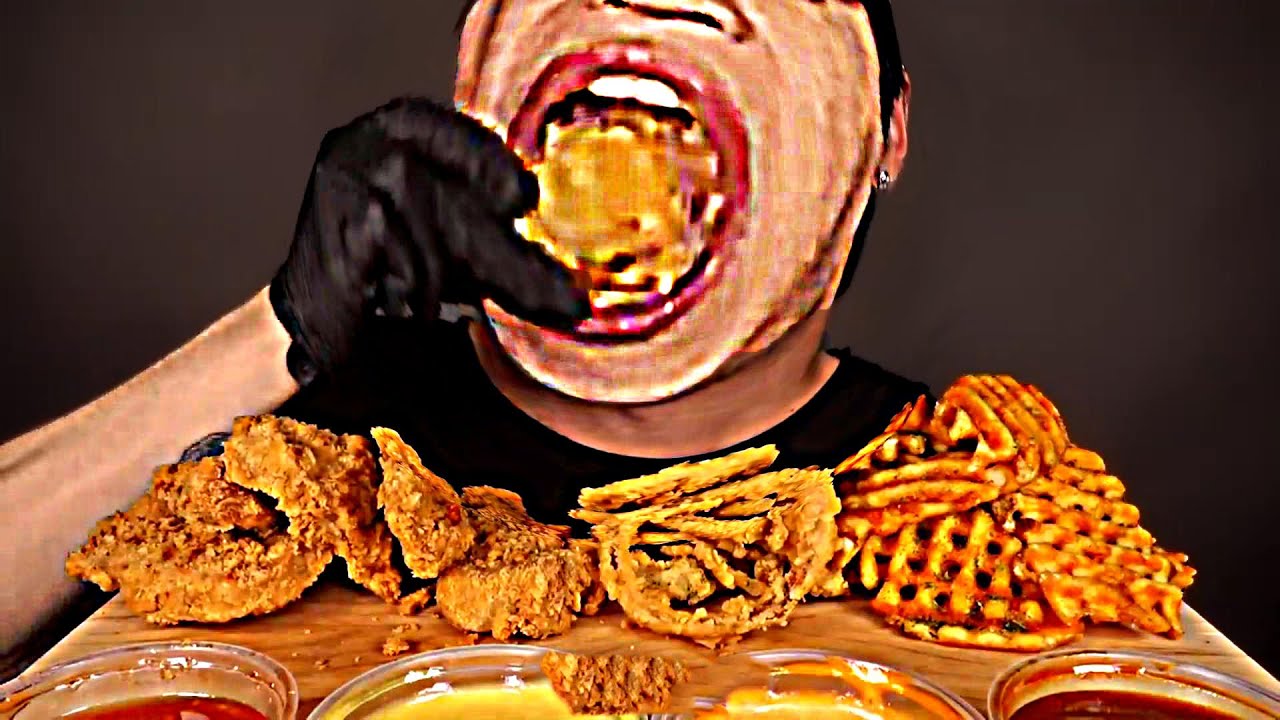 ASMR Mukbang [BASS BOOSTED] [EARRAPE] Meme #2 - YouTube