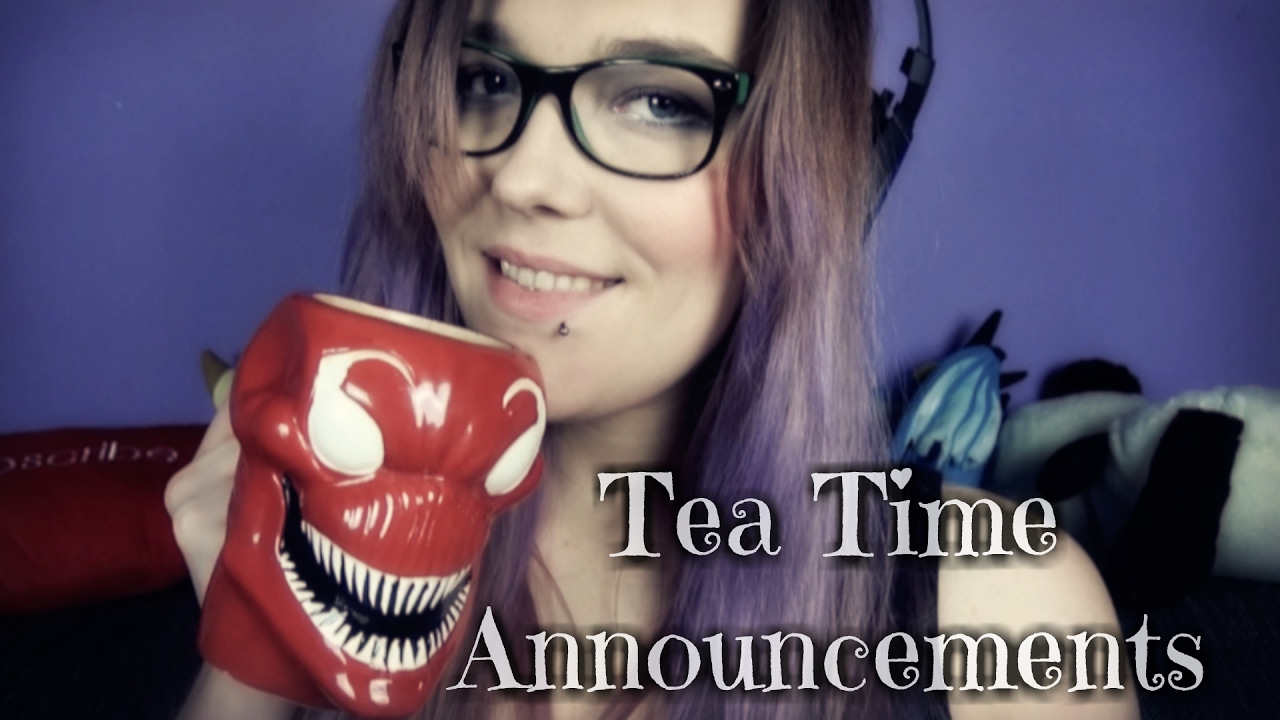 ASMR★☆ Tea Time Announcements | Update & Tad #30 - YouTube