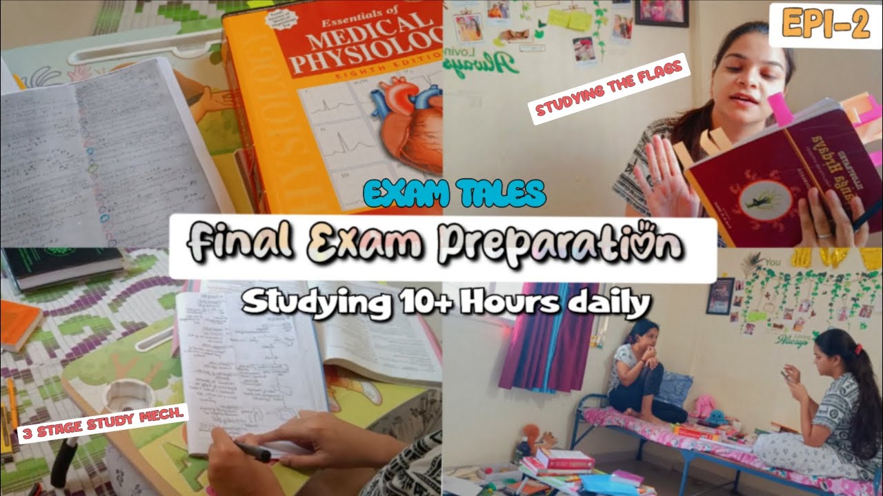 Studying for final University exams|Exam vlog|EXAM TALES 📚| EPI-2 - YouTube