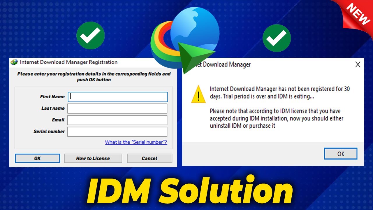 How To Fix Internet Download Manager After 30 Days | How To Use IDM ...