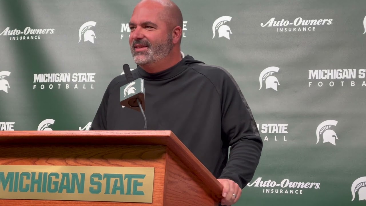 Michigan State Soccer Vs Michigan Spartan Coach Damon Rensing