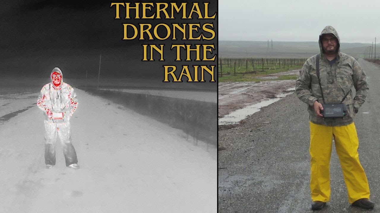 How Rain affects Thermal Imaging Drones (DJI M30T) - YouTube