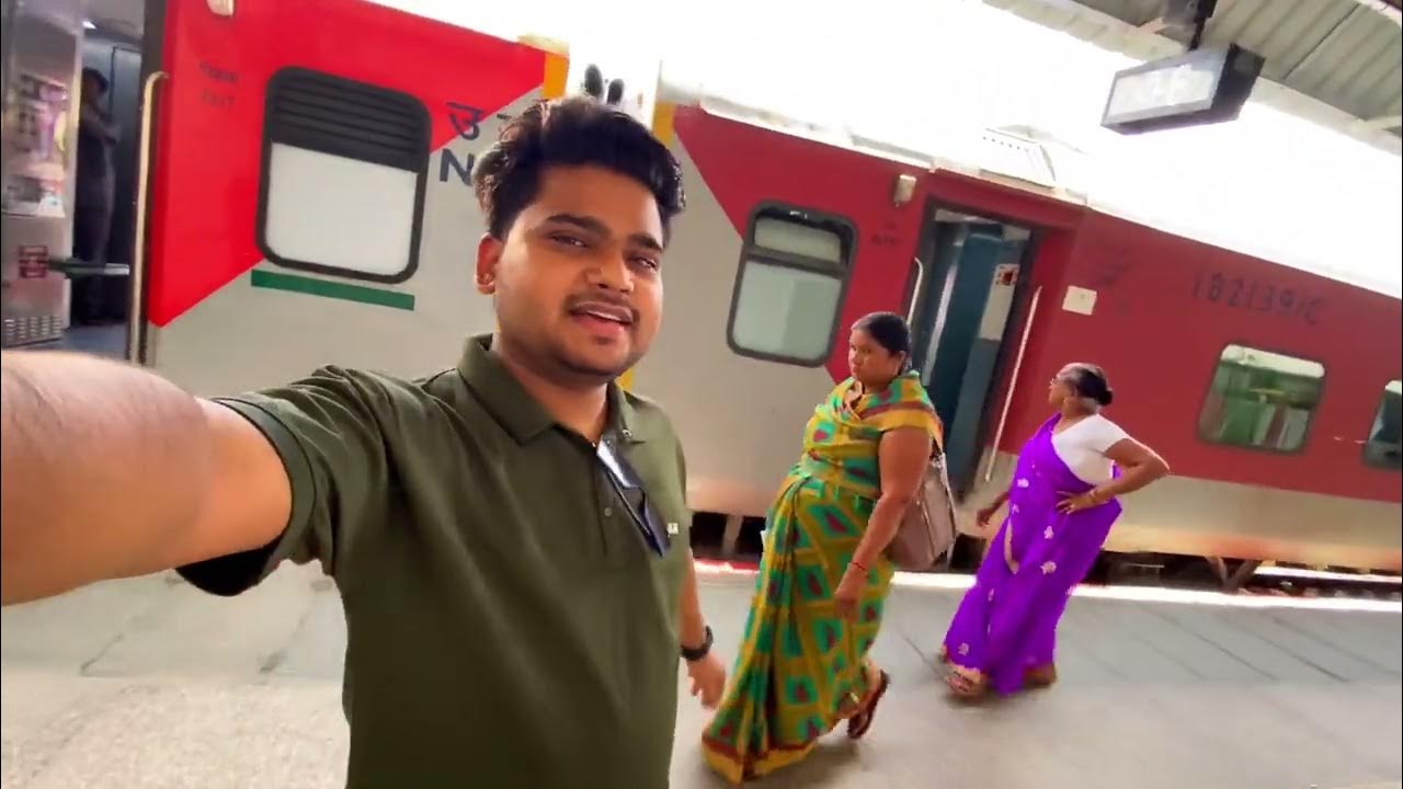 Farrukhabad To Delhi By Train Anand Vihar Terminal Express ! Train Vlog - YouTube