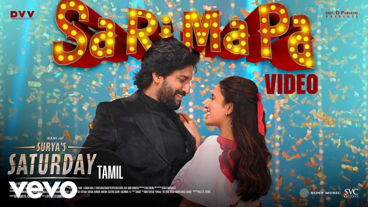 Surya's Saturday (Tamil) - Sa Ri Ma Pa Video | Nani | Priyanka Mohan ...