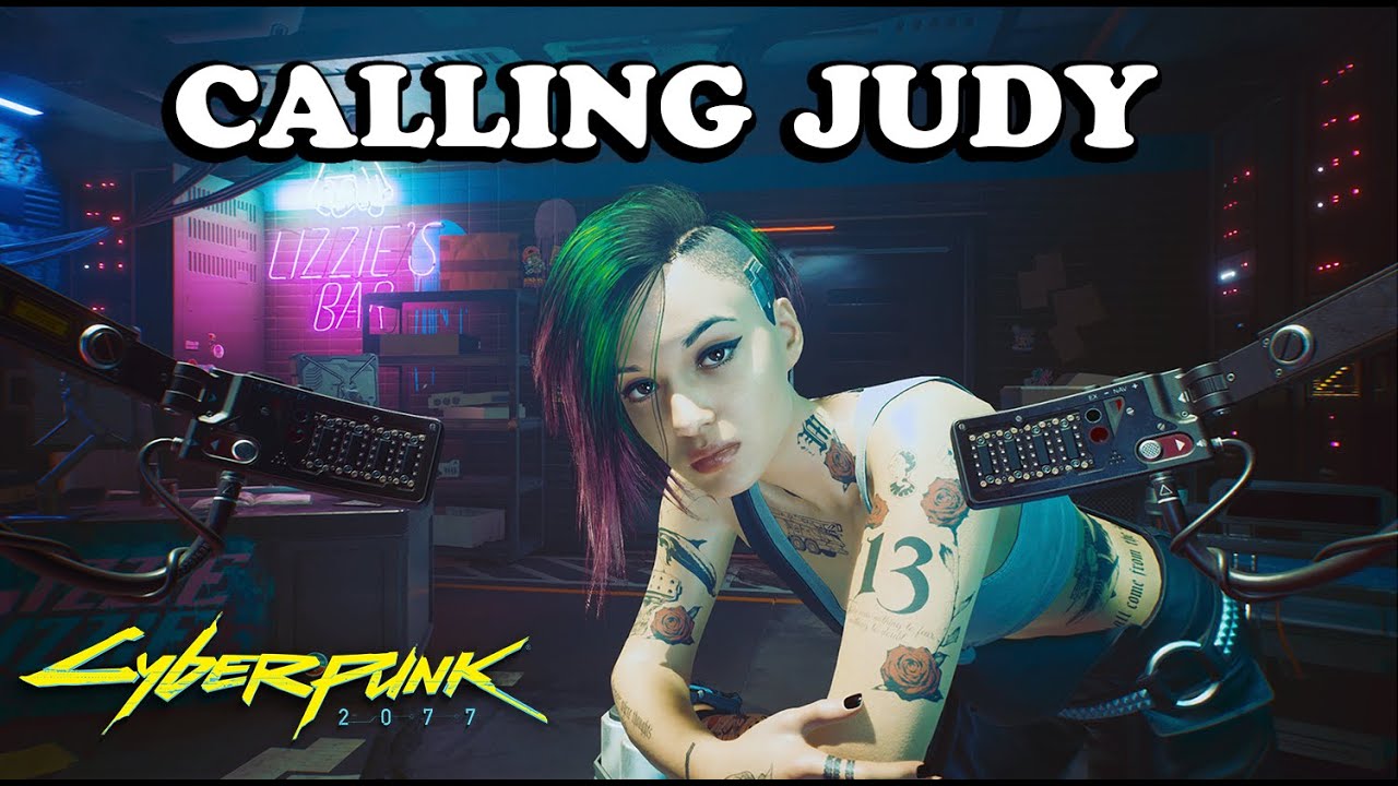 Calling Judy After She Left Night City - Cyberpunk 2077 - YouTube