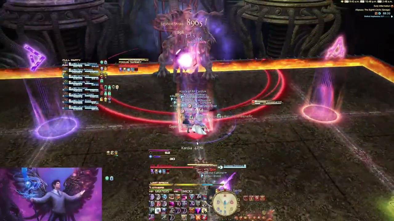 FFXIV Abyssos Savage P8S Door Boss First Kill [DRK POV] - YouTube