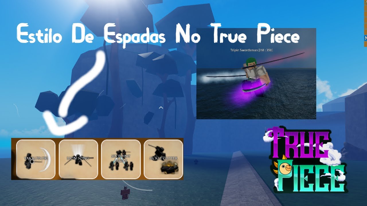 Showcase/Como Pegar e Usar os estilos Da Espada No True Piece ?! - YouTube
