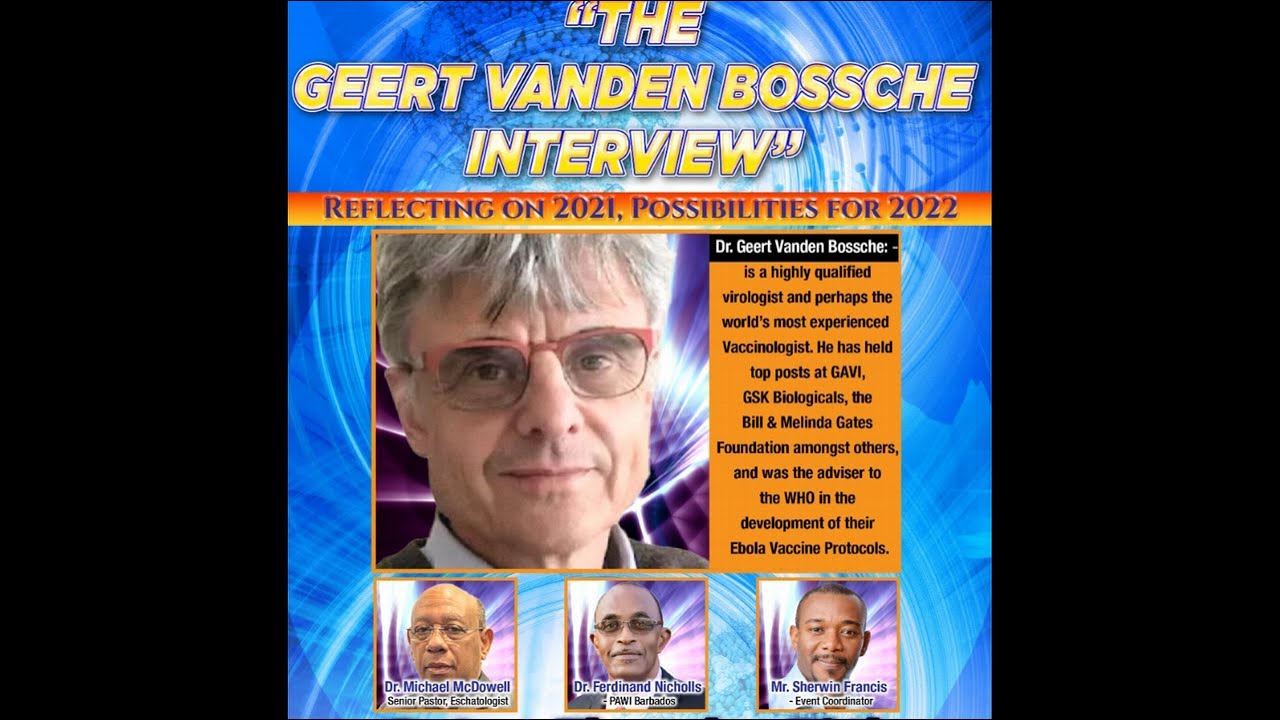 The Geert Vanden Bossche Interview - YouTube
