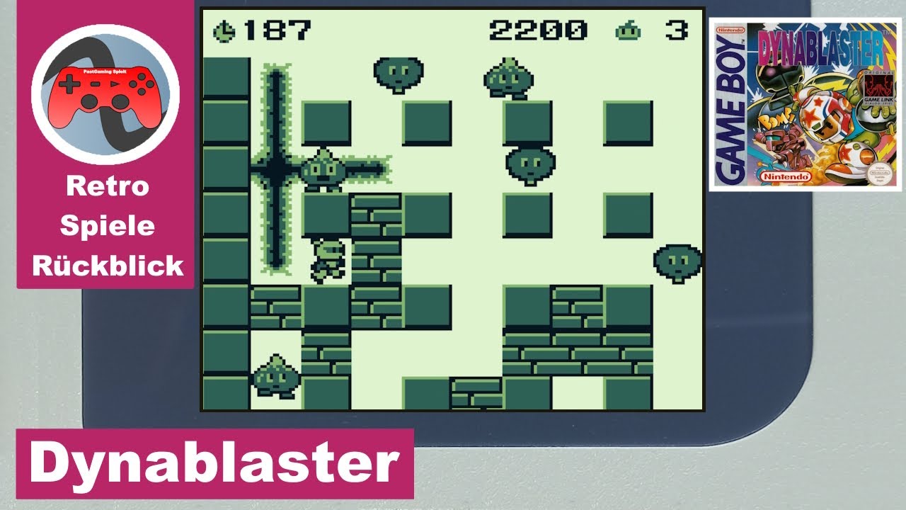 Dynablaster - Game Boy - Retro Spiele Rückblick - YouTube