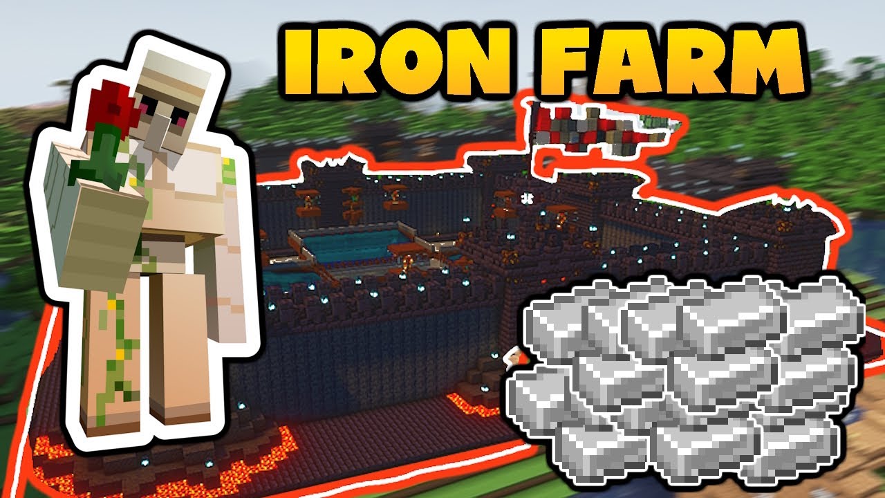 Building an Iron Farm CASTLE in Minecraft 1.20 pt.1🌹🏰- Minecraft ...