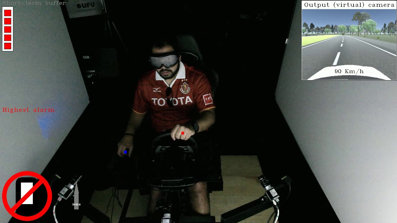 Driver #7 - Drunkenness test - System for detecting distractions while ...