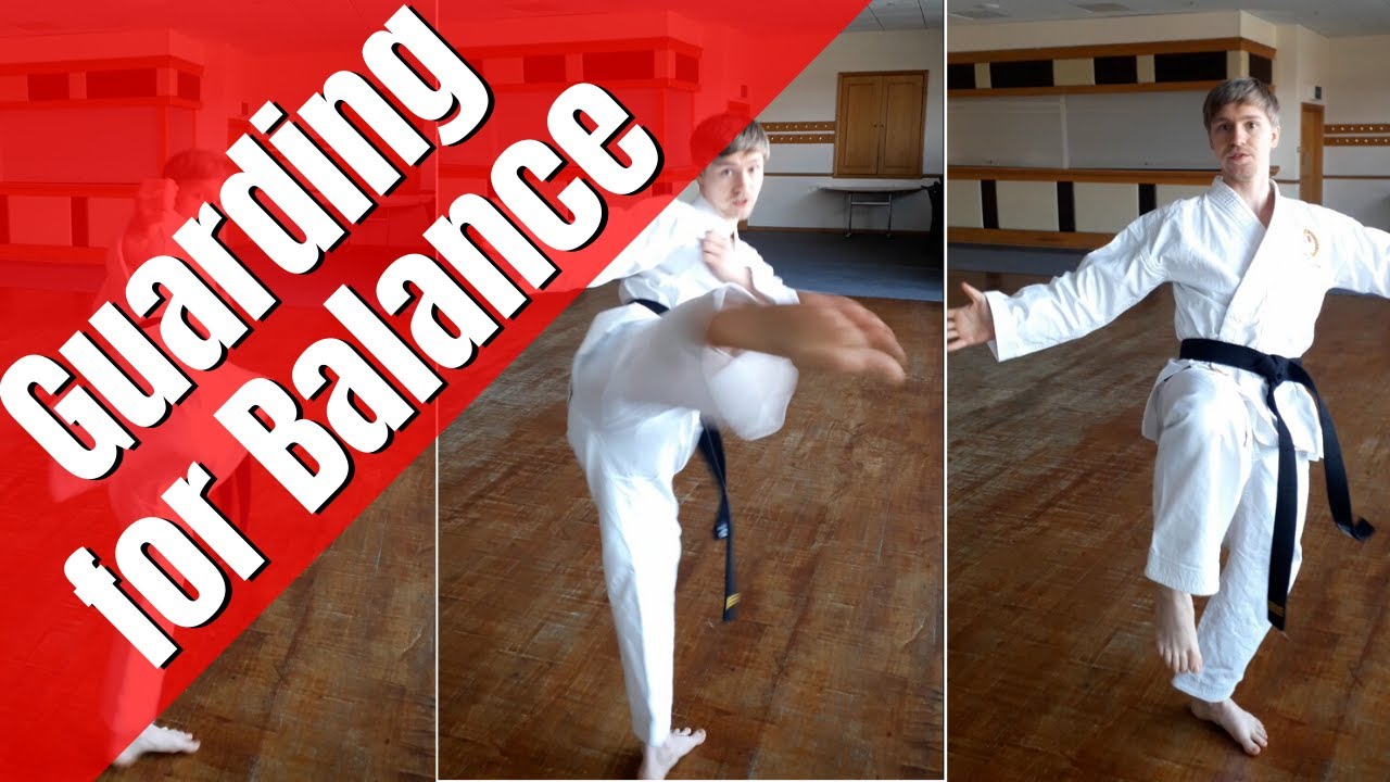 Guard for Balance - Karate Kihon & Kumite - YouTube