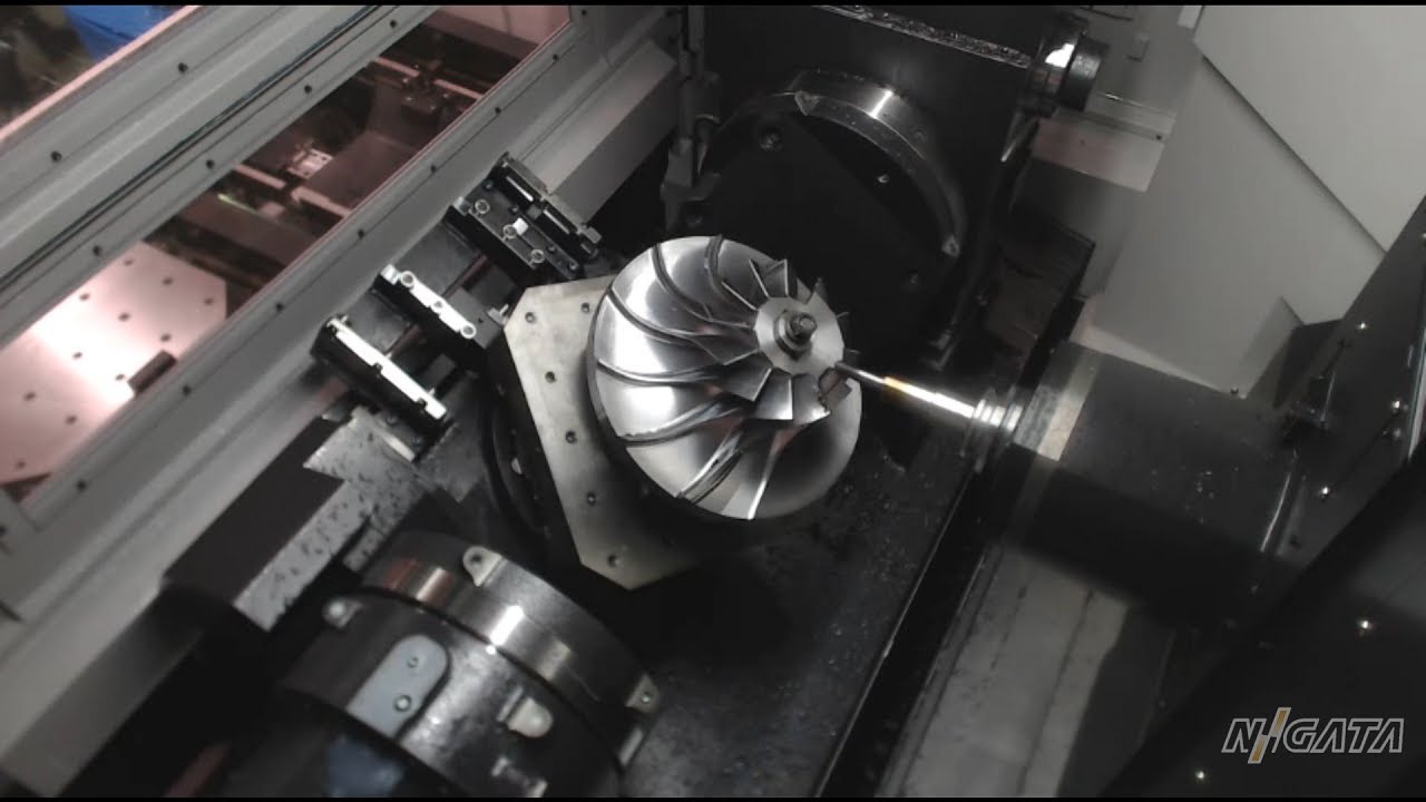 NIIGATA MACHINE TECHNO 5-axis Horizontal Machining Center【HN-5X SERIES ...