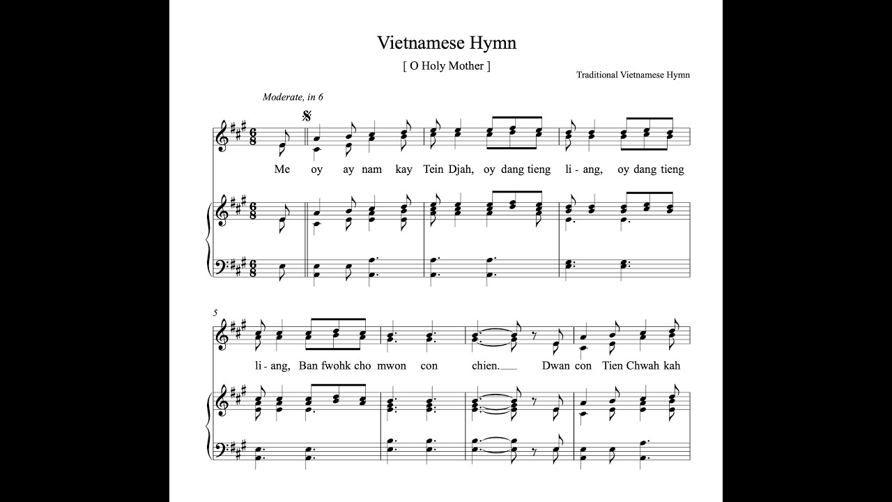 Mẹ ơi! Hãy nắm cây Thánh Gía -Vietnamese Catholic Hymn - YouTube