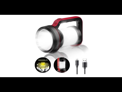 Decovolt Rechargeable Spotlight, 2022 New Camping Lantern Super Bright ...