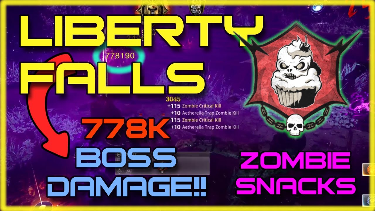 Zombie Snacks INSANE Boss Damage - Liberty Falls CRITICAL MULTIPLIER ...