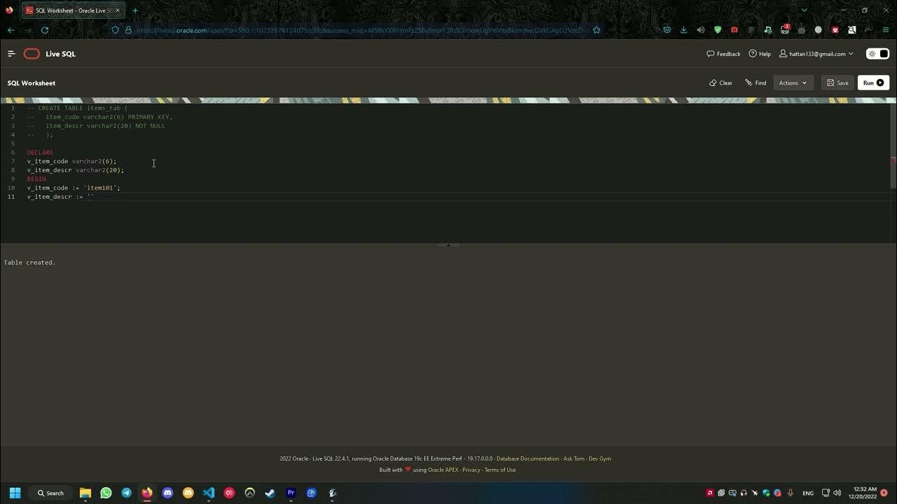 شرح الPL/SQL الجزء 2 بشكل عميق - YouTube