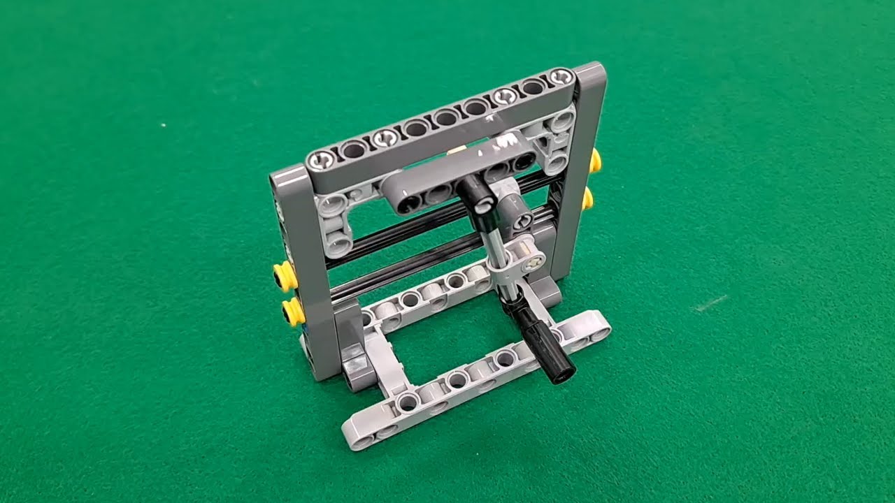 M70 모형 작동영상 [레고로 배우는 기계의 운동원리 152 개정판 메커니즘 기구학 LEGO TECHNIC] - YouTube