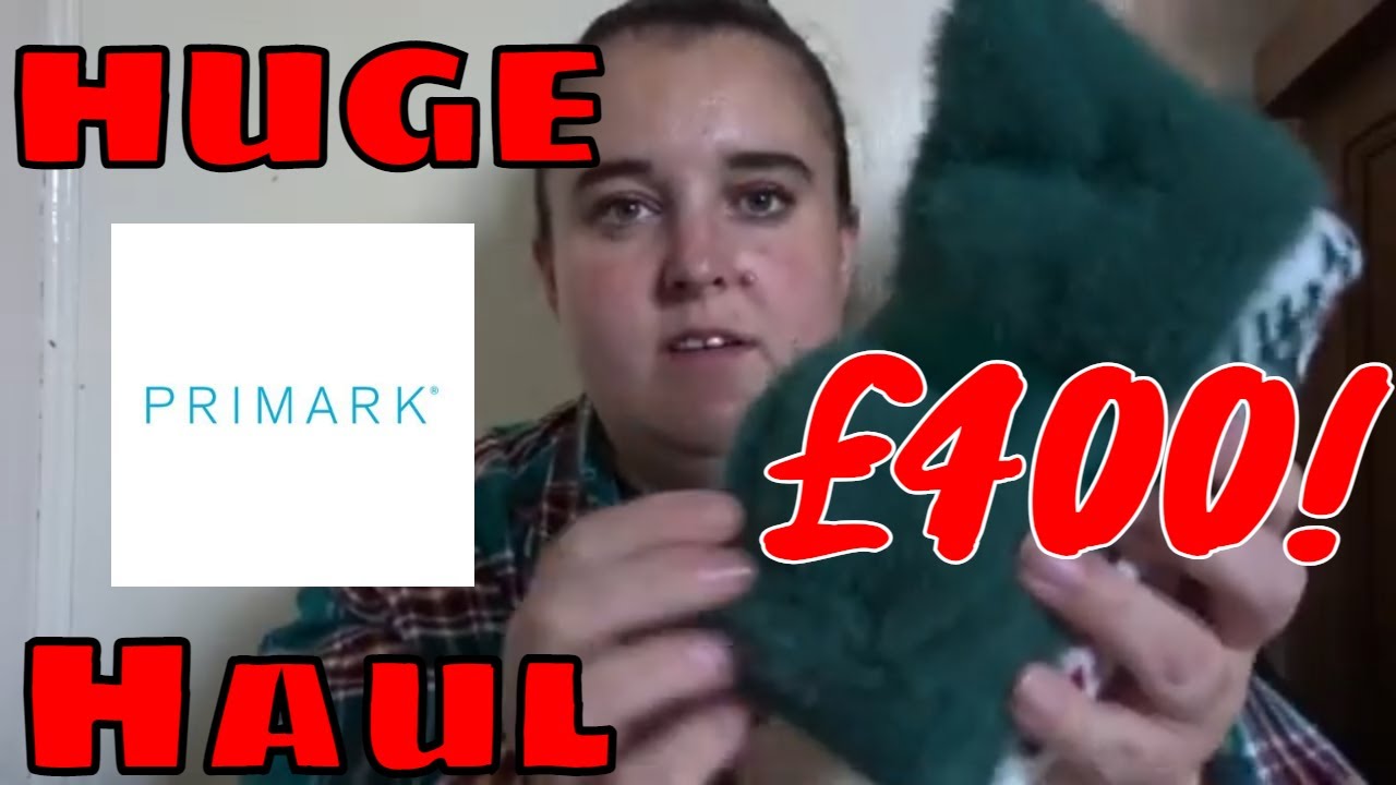 HUGE PRIMARK HAUL! £400! FAMILY OF 6!! - YouTube