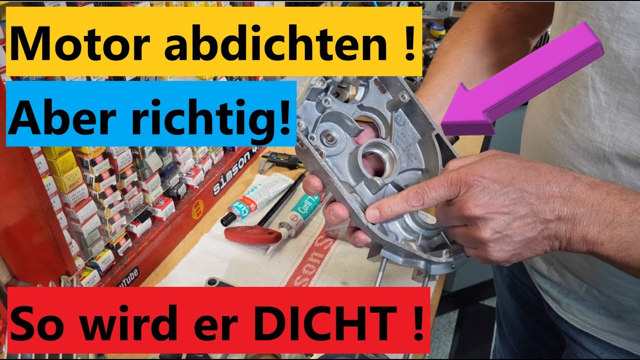 Motor Abdichten Von Auen