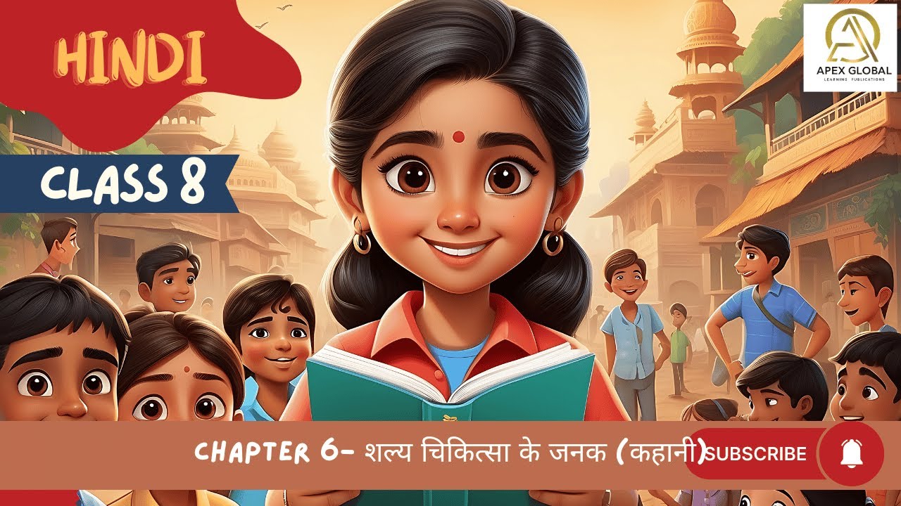 Hindi Reader Class 8 | Chapter 6 - शल्य-चिकित्सा के जनकः सुश्रुत | Apex Global Learning ...