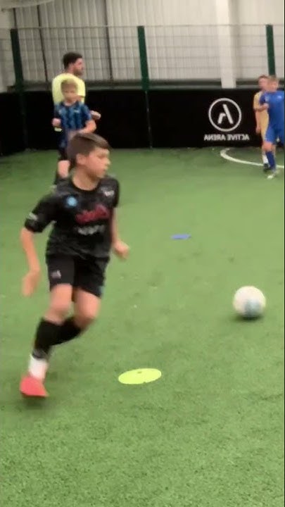 Football Coaching 4 Player Passing and Receiving Drill - YouTube